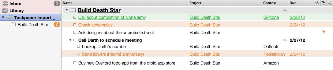 Plain Text to OmniFocus - Macdrifter